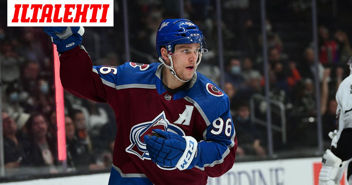 Mikko Rantanen rohmusi taas pisteitä – valittiin pelin parhaaksi pelaajaksi