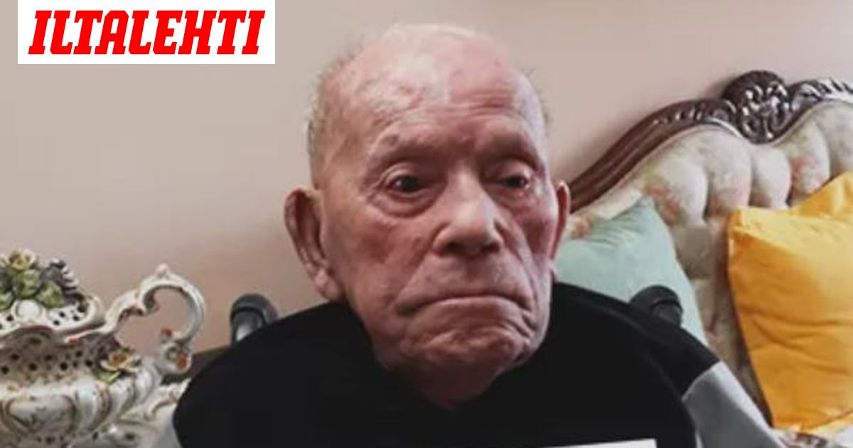Maailman vanhin mies, 112, on kuollut