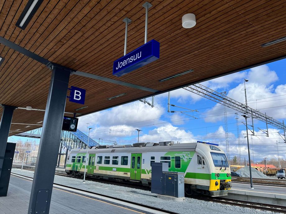 Junaliikenne seis Itä-Suomessa
