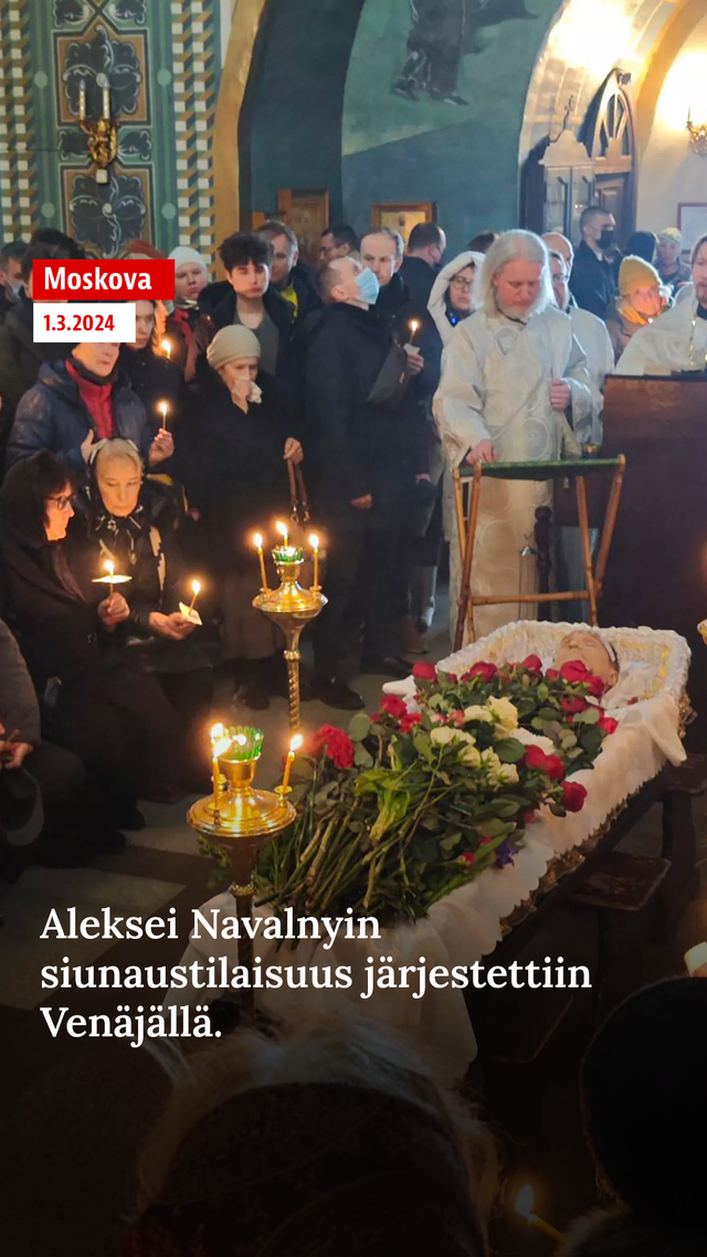 Kuvat: Tältä Aleksei Navalnyin hautajaisissa näytti | Iltalehti