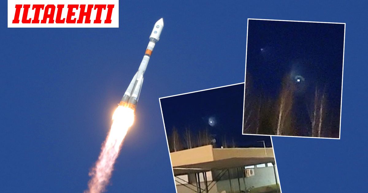 Venäläinen raketti valaisi Suomen yötaivaan