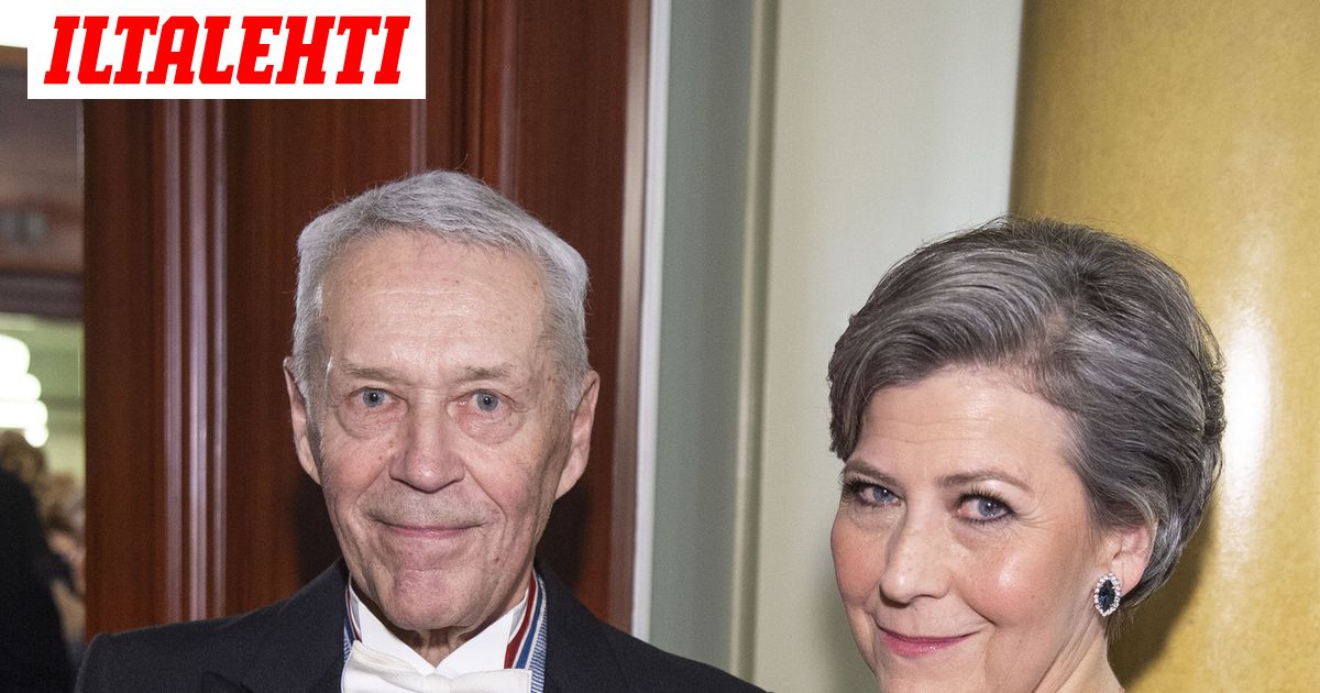 Hilkka Ahde ja Matti Ahde viimeisen kerran viime vuonna Linnassa