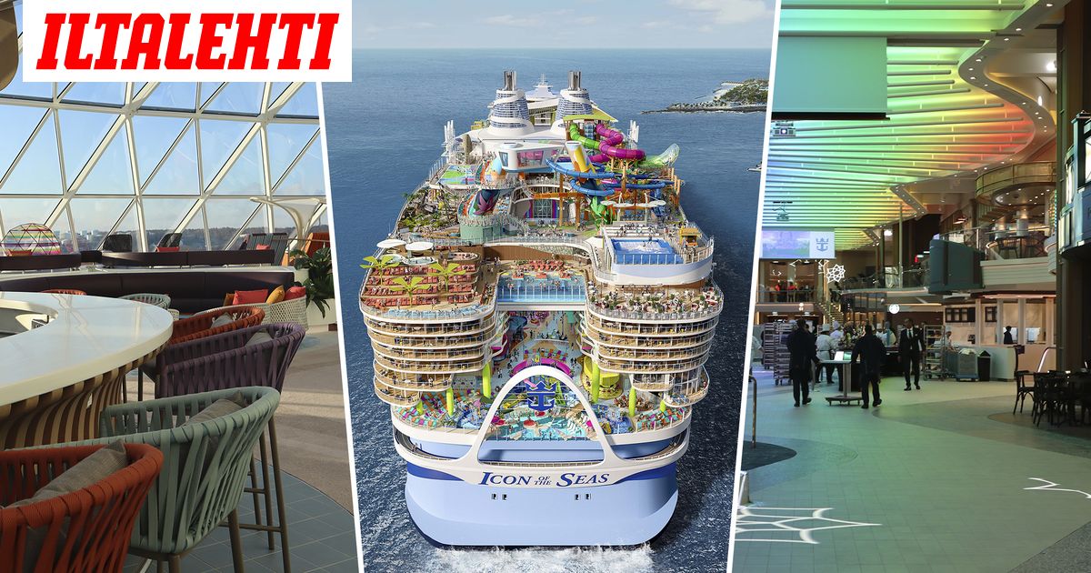 Tältä näyttää Icon of the Seas -risteilyalus sisältä