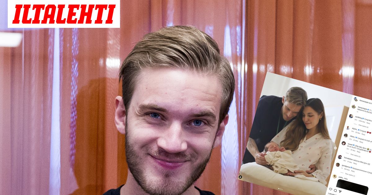 Maailmankuulun Youtube-tähden Pewdiepien lapsi syntyi – Vauva sai ruotsinkielisen nimen