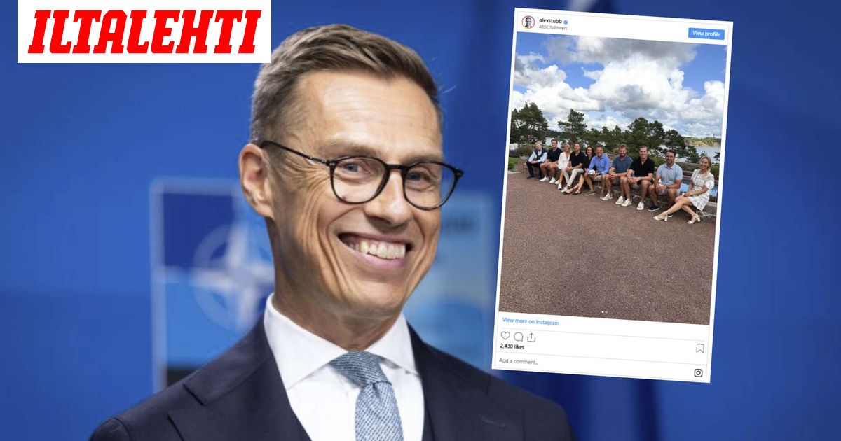 Presidentti Stubb saunoi NHL-tähtien kanssa
