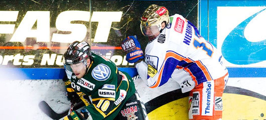 Tappara-fani hyökkäsi Ilves-maskotin kimppuun