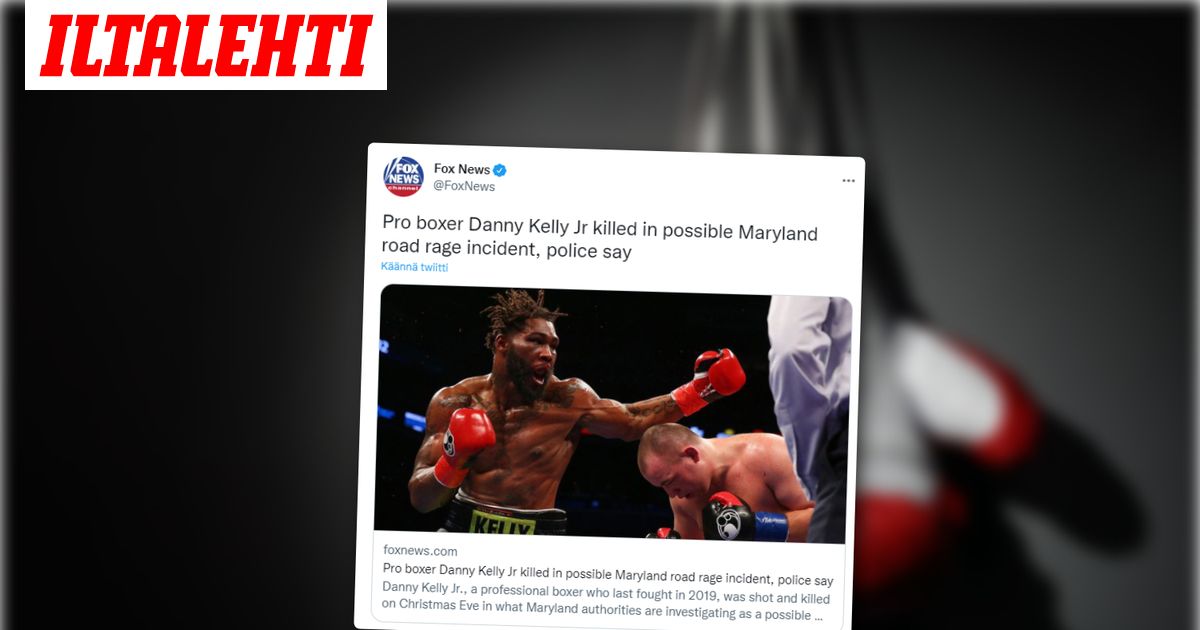 Nyrkkeilijä Danny Kelly Jr. ammuttiin perheensä edessä