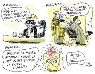 Ville Ranta: Pilapiirros 19.5.2020