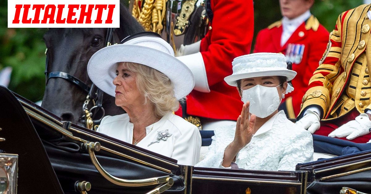 Charlesin ja Camillan vieraina oleva Japanin keisarinna joutui ...