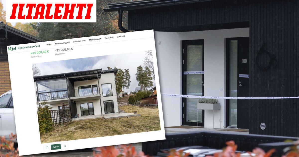 Janne Puhakan ja Rolf Nordmon asunto ilmestyi myyntiin