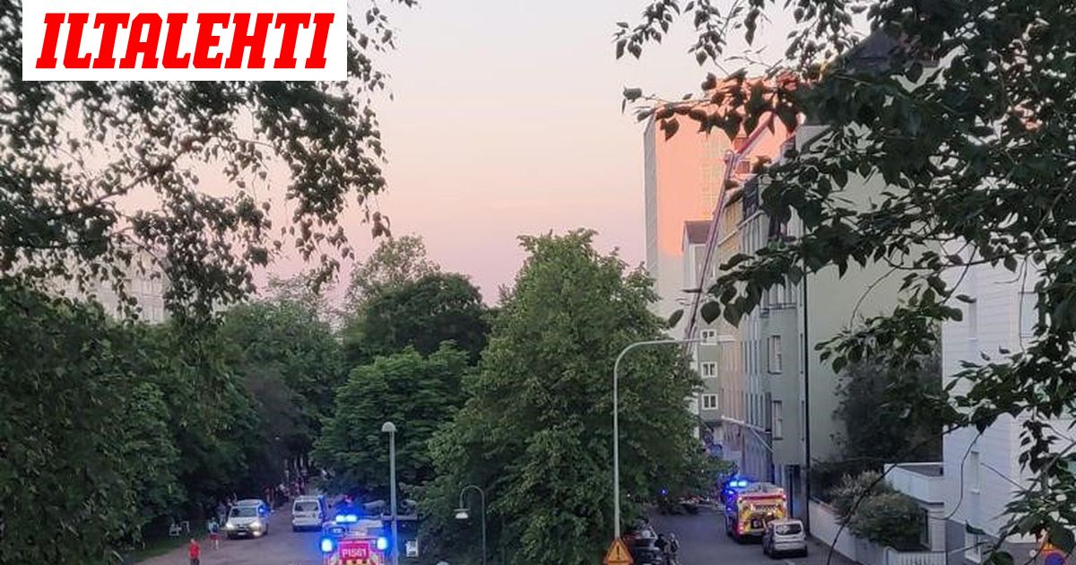 Kerrostalossa raju tulipalo Tampereella – kuusi henkilöä jouduttiin evakuoimaan