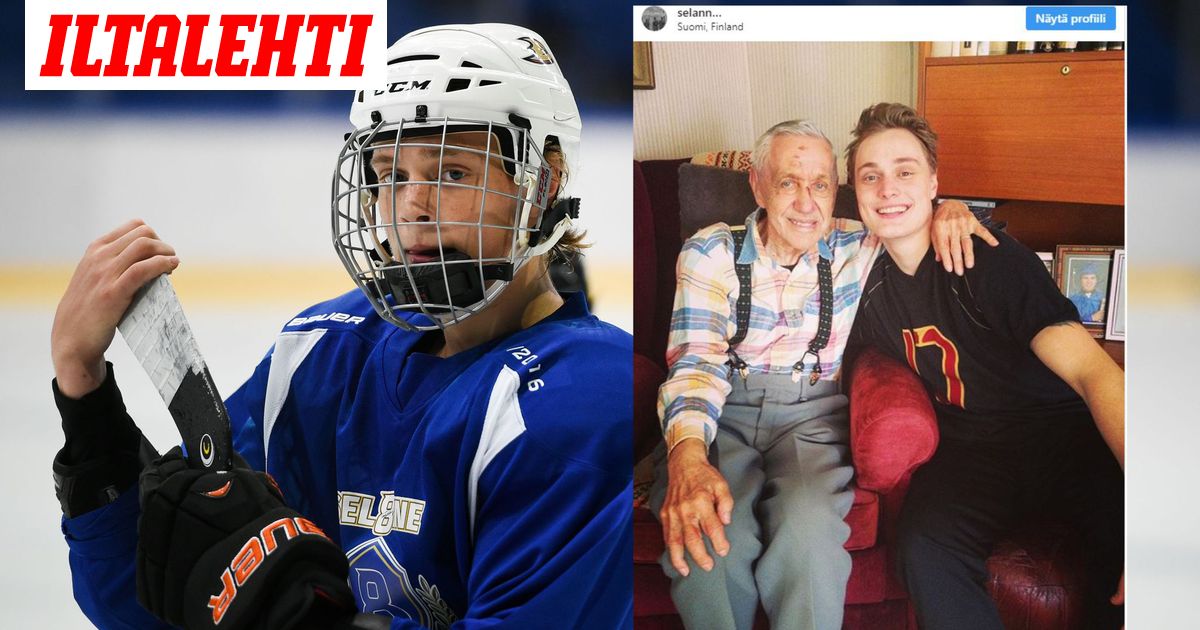 Leevi Selänne julkaisi harvinaisen yhteiskuvan Erkki-pappansa kanssa