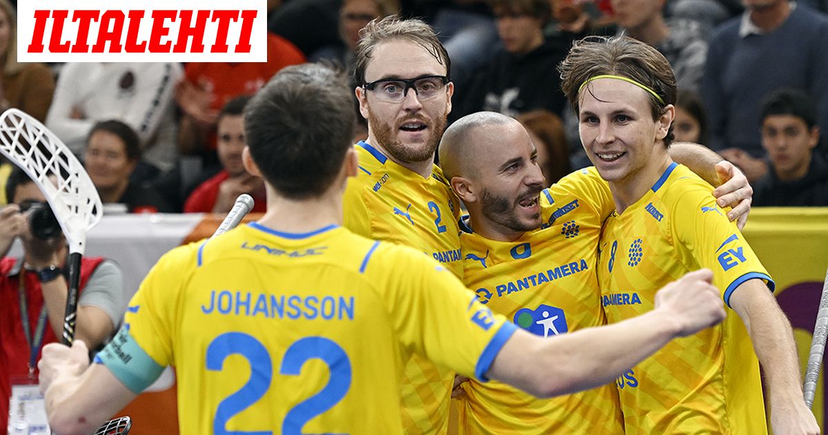 Ruotsi on salibandyn maailmanmestari 2022 – Tšekki kaatui finaalissa