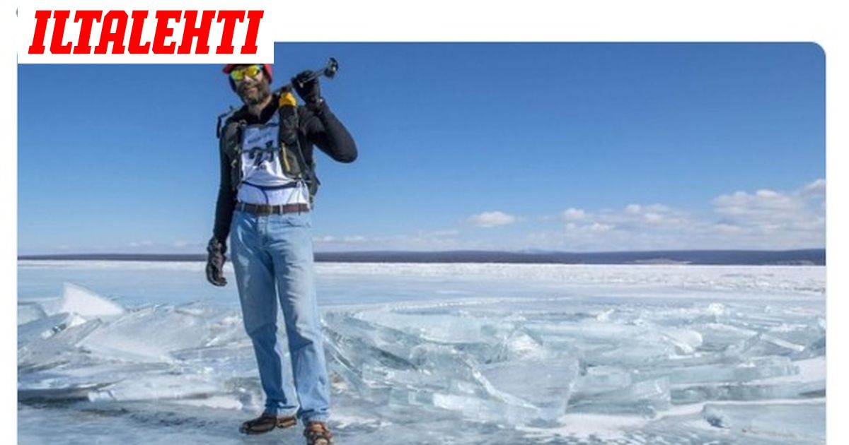 Peter Messervy-Gross käveli farkuissa ja toimistokengissä 100 mailia ...