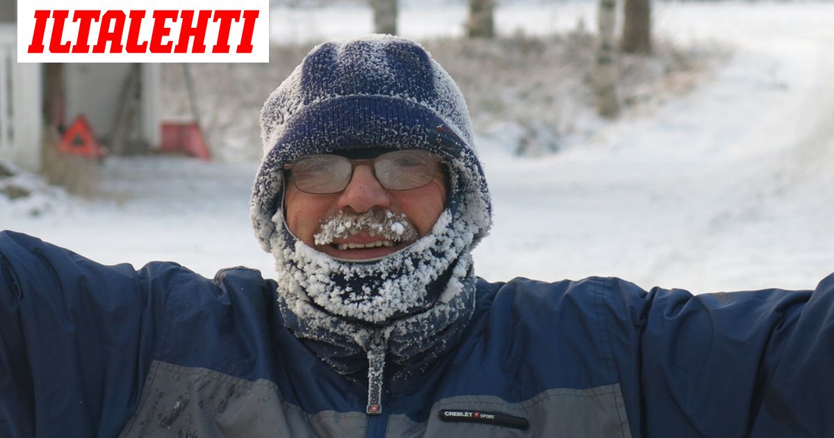 Ripset huurussa, parta jäässä - Lukijoiden jäätävät pakkasnaamakuvat