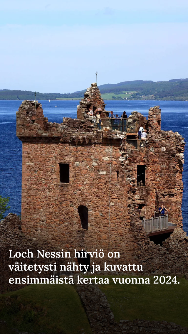 Tallentuiko Loch Nessin hirviö kameralle ensimmäistä kertaa tänä vuonna ...