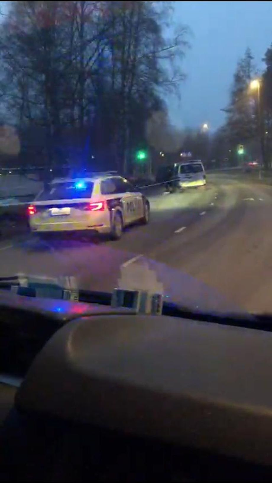 Espoon Toppelundissa poliisioperaatio