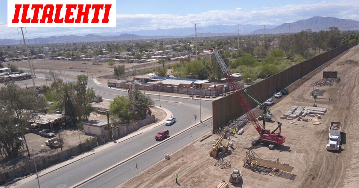Trump twiittasi harhaanjohtavia kuvia, väitti muurin rakentamisen ...