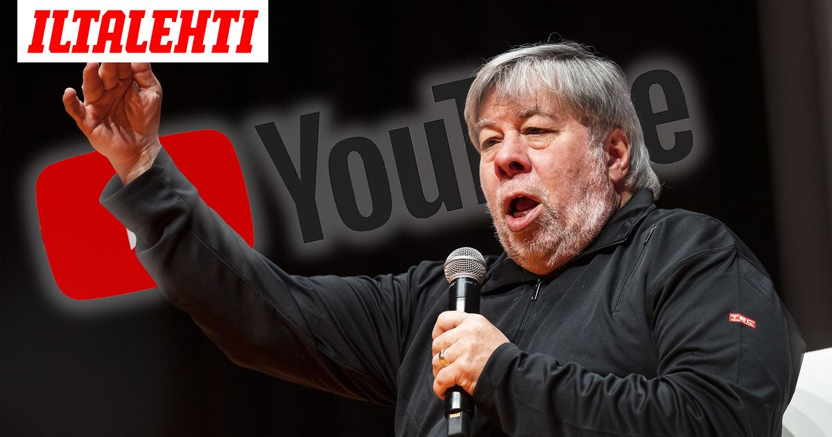 Apple-perustaja Steve Wozniak haastoi Youtuben oikeuteen