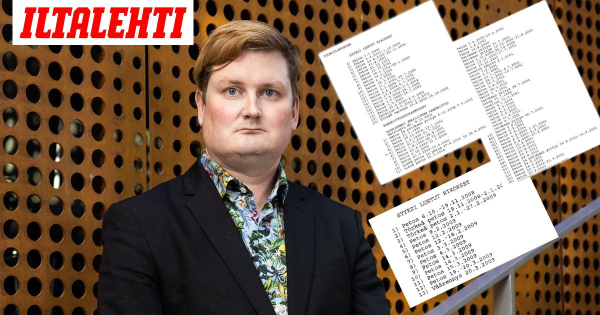 Nenähuilisti Mikko Rautiainen on tehnyt 179 rikosta
