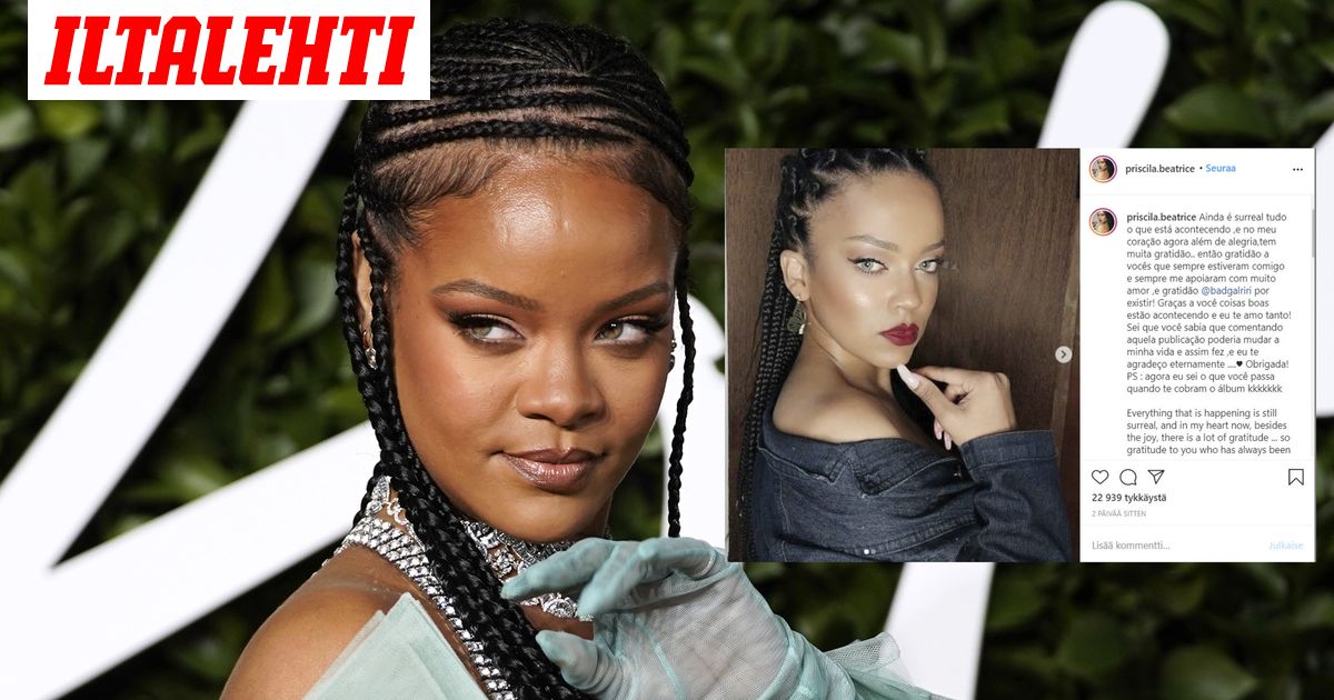 Priscila Beatrice, 28, näyttää aivan Rihannalta