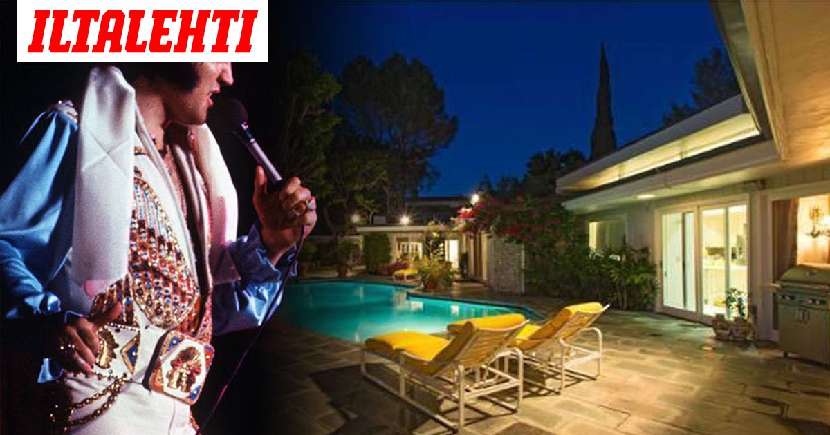 Asu kuin rockin kuningas! Elviksen entinen koti on nyt kaupan