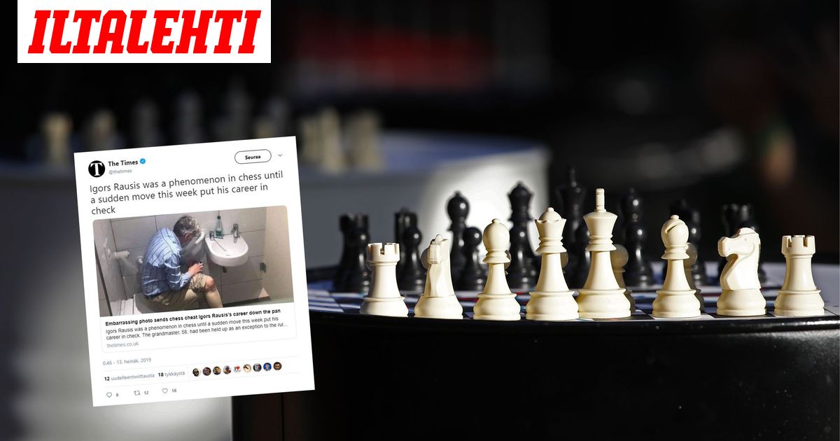 Shakkimestari Igors Rausis sai kuuden vuoden pelikiellon ja menetti ...