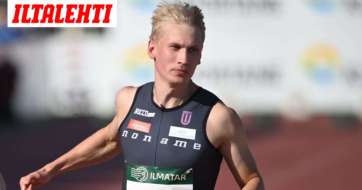 Samuli Samuelsson juoksi Suomen ennätyksen