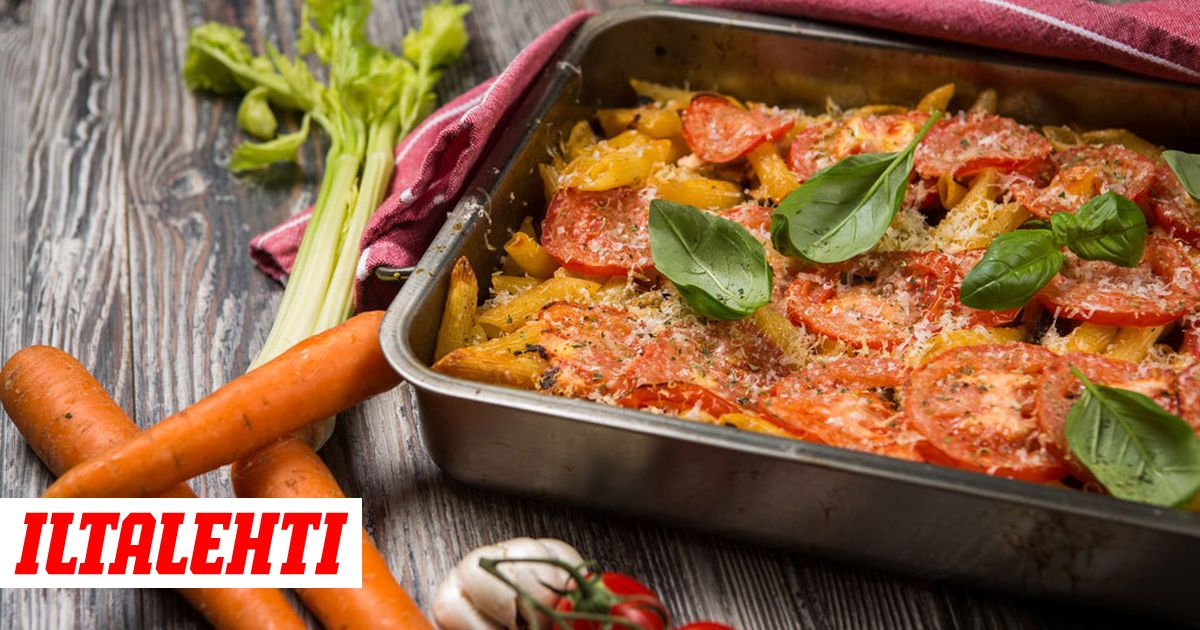 Uunipasta on mahtava arkiruoka - riittää seuraavaksikin päiväksi