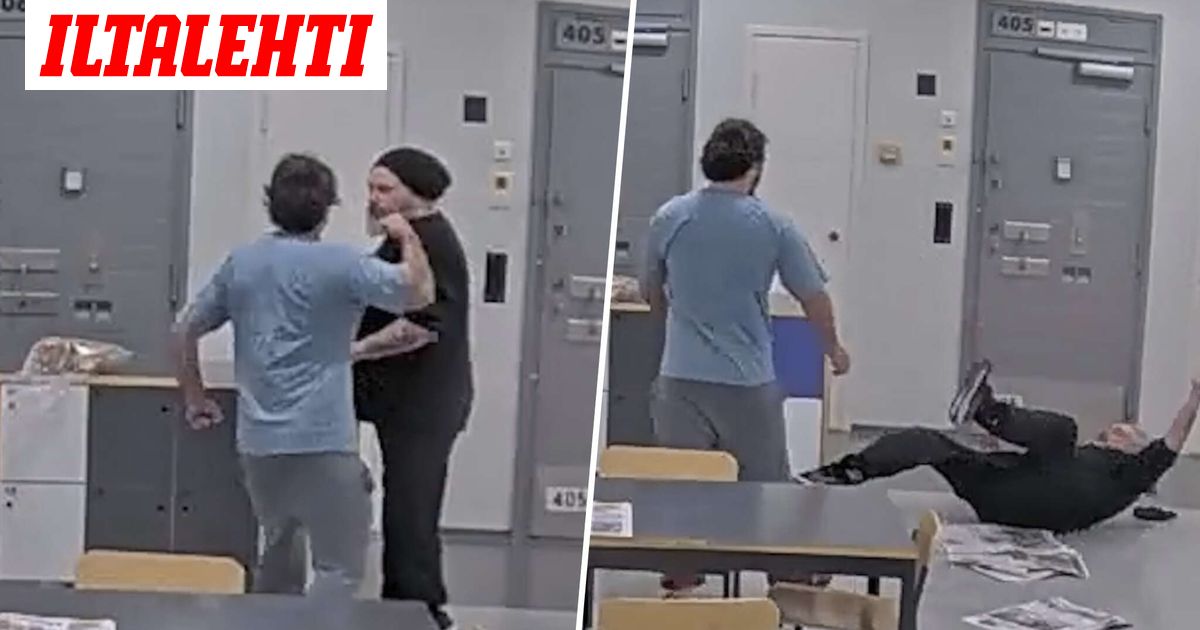 Milan Jaff löi lujaa, Mika Moring lysähti maahan – Video