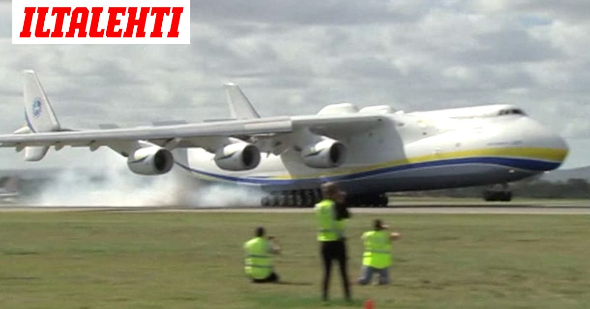 Tältä näyttää maailman suurin lentokone