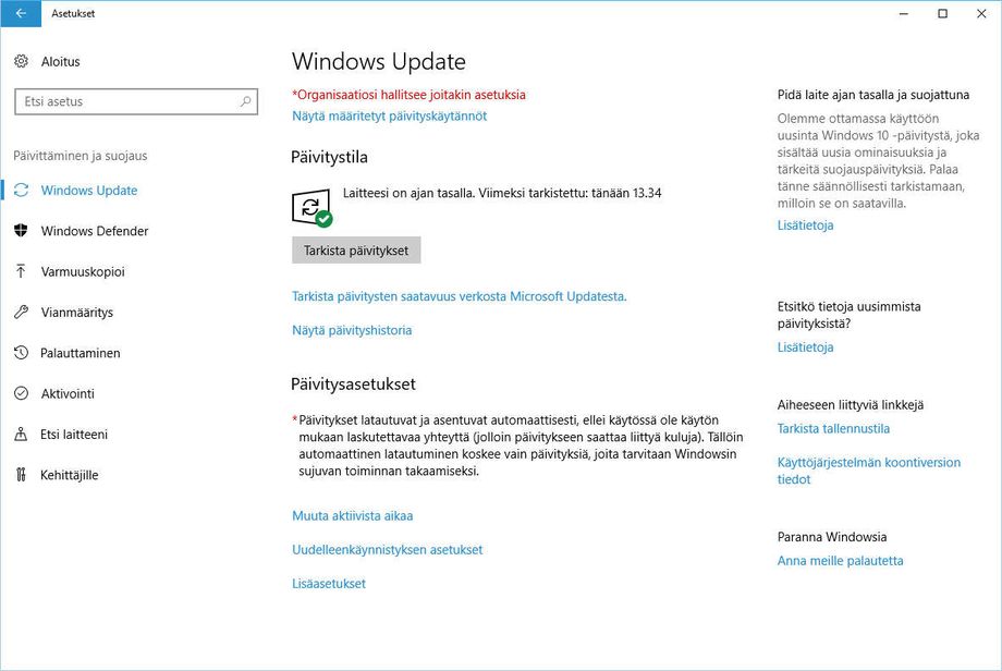 Epäonnistuiko Windows-päivitys? Et todennäköisesti jättänyt konettasi ...