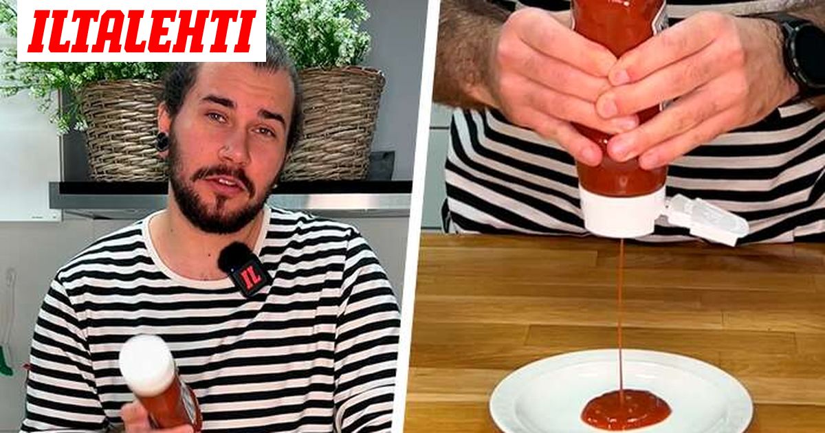 Käytämmekö ketsuppipulloa väärin? Testasimme Tiktokissa hämmentäneen niksin