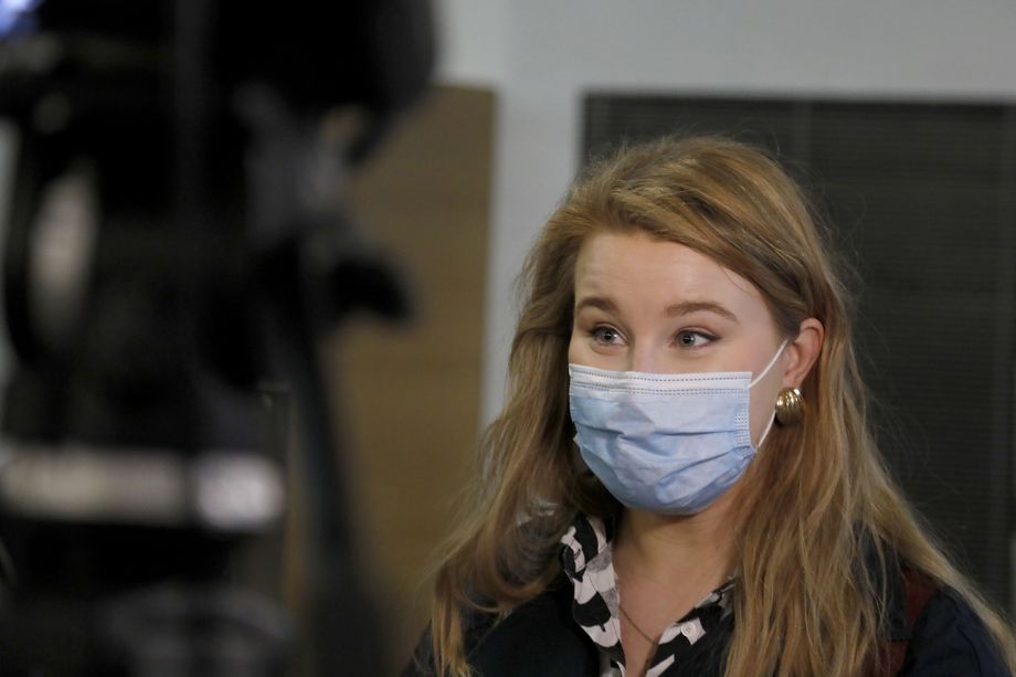 Vihreiden Iiris Suomelalla korona