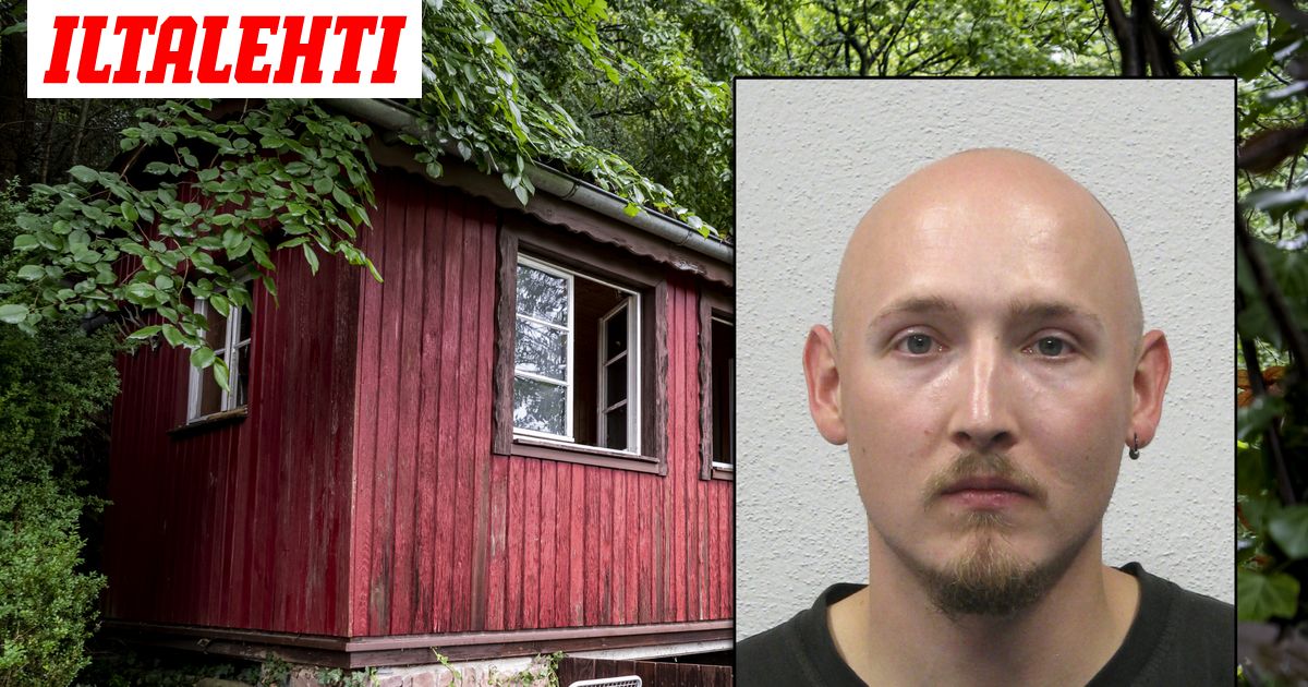 Tässä mökissä Saksan ”Rambo” Yves Rausch asui