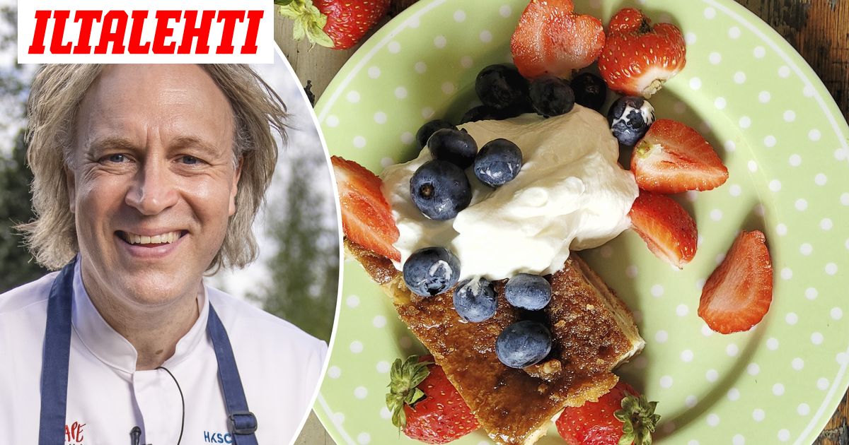 Uuni french toast on Kari Aihisen suosikki