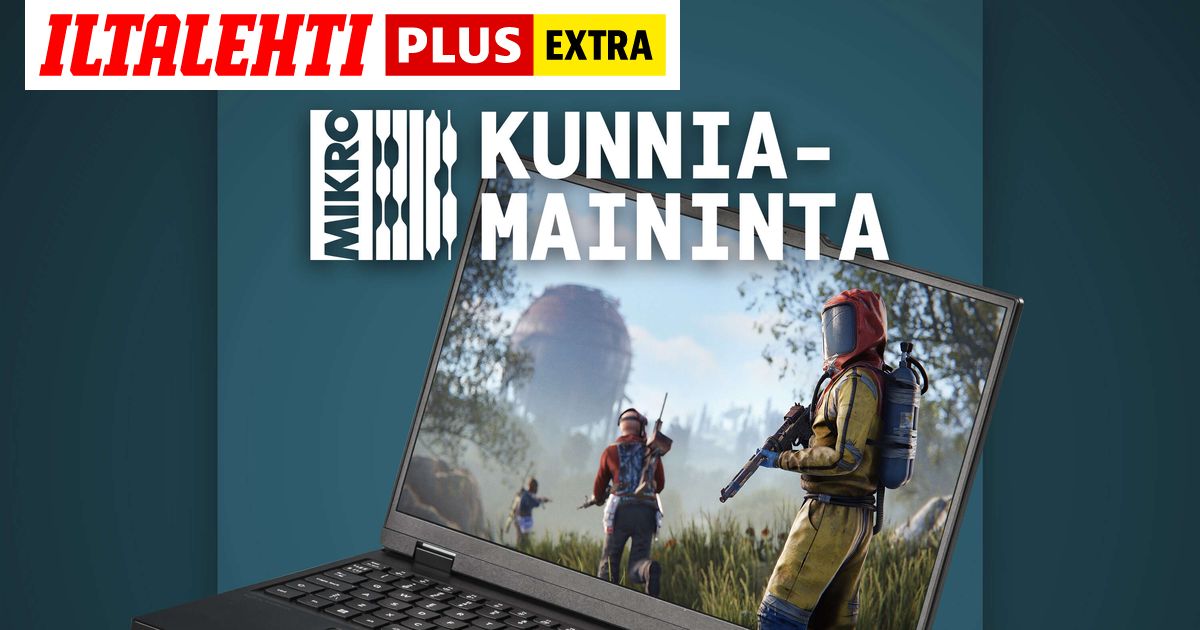 Kunniamaininnan arvoinen peliläppäri toimii varsin hyvin myös ...