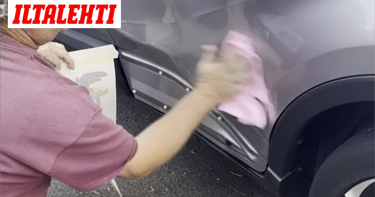 Video: Auton lommo koristeltiin Looney Tunes -hahmoilla