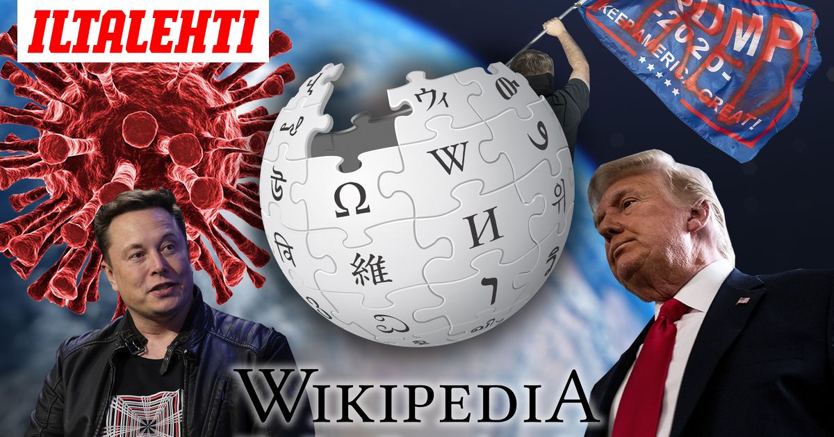 Nämä ovat Wikipedian haetuimmat aiheet 2020