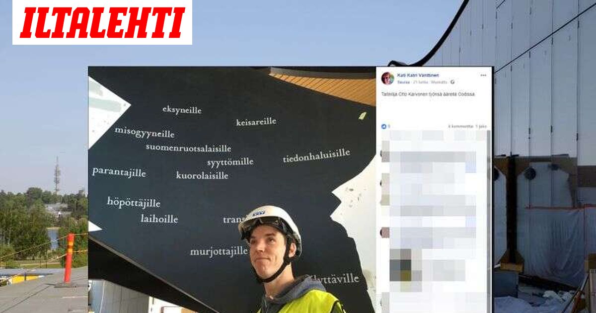 Kuva närkästyttää: Oodi-kirjasto omistettiin vahingossa naisvihaajille ...