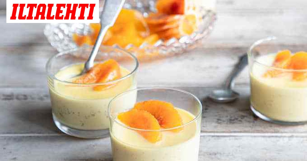 Herkullinen vanukas veriappelsiinista