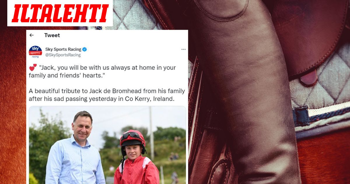 13-vuotias ratsastaja Jack de Bromhead kuoli onnettomuudessa Irlannissa