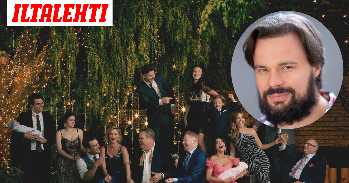 Moderni perhe: Suomalainen näyttelijä Miska Kajanus mukana