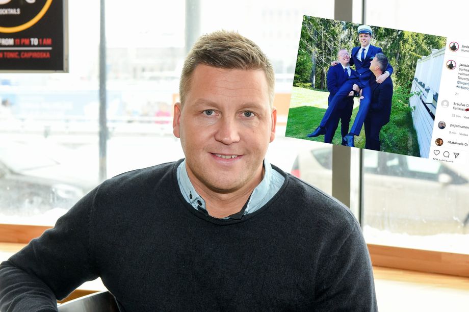 Jani Sievisen Aaron-poika valmistui unelma-ammattiinsa