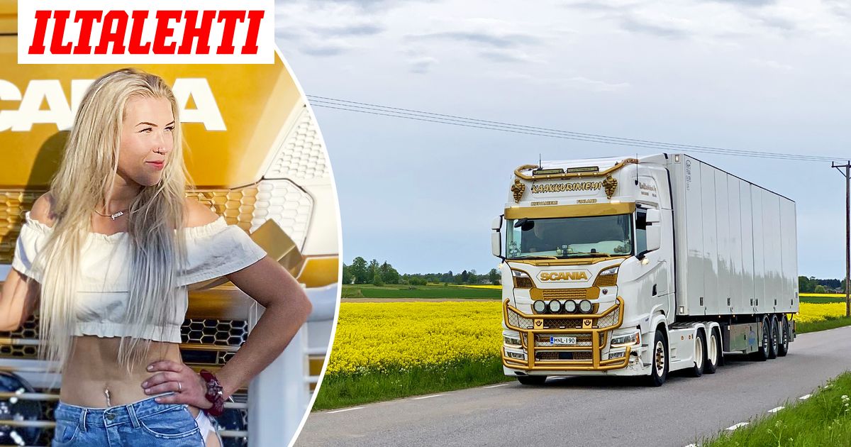 Essi Kaakkuriniemi kertoo työstään rekkakuskina
