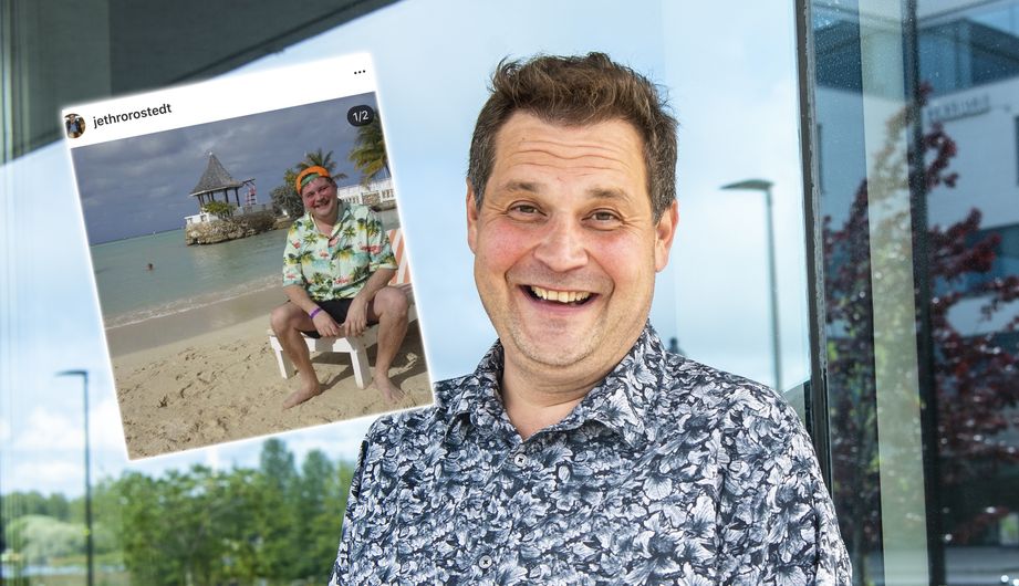 Jethro Rostedt pysäyttävässä kuvaparissa ennen ja jälkeen 40 kiloa