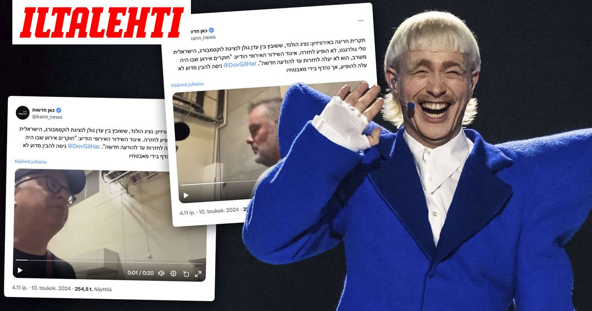 Euroviisujen finalisti katosi – Takahuoneesta leviää käsittämätön video ...