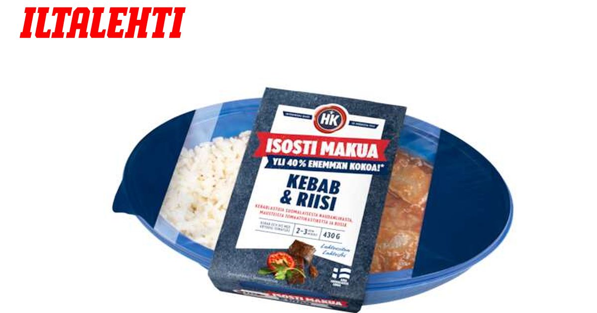 HK:n kebab ja riisi ei ole kebabia ja riisiä