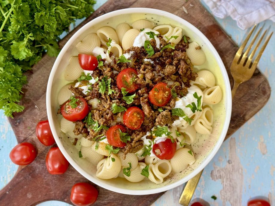 Turkkilainen pasta eli Turkish pasta - Anna Paulin äidin resepti