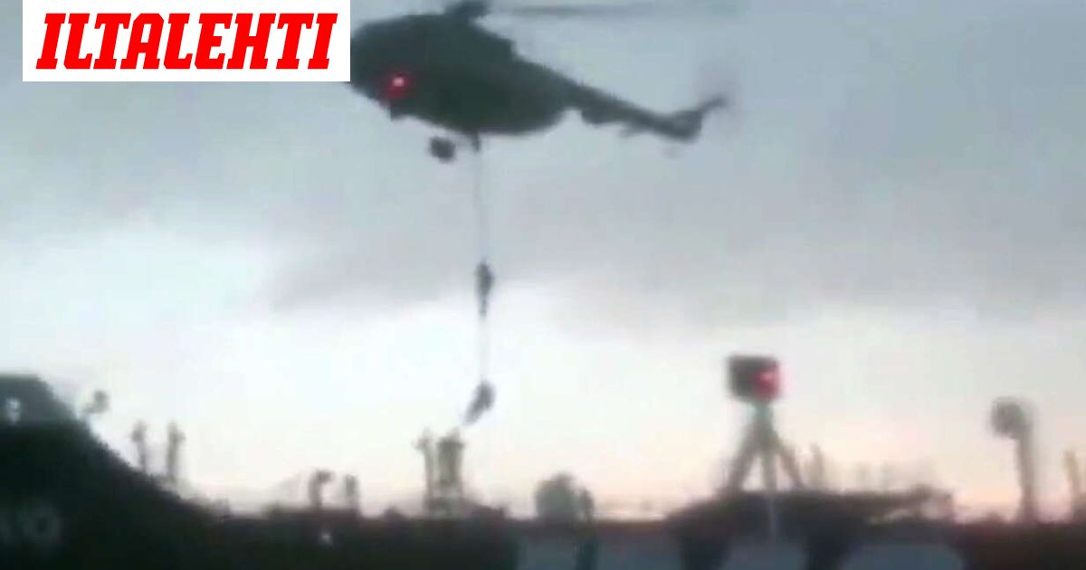 Iran kaappasi rahtilaivan